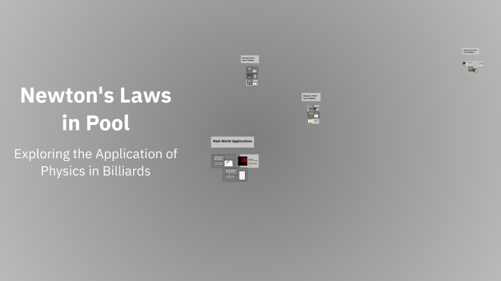 Newton's Laws in Pool by Tyler Ulrich on Prezi
