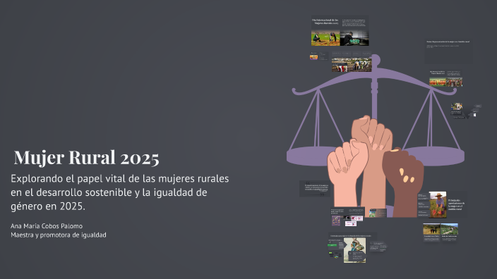 Mujer Rural 2025 by Ana María Cobos on Prezi