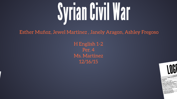 Syrian Civil War Power Point Presentation by Esther Muñoz on Prezi