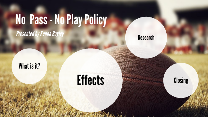 No Pass - No Play Policy by Kenna Bayley on Prezi