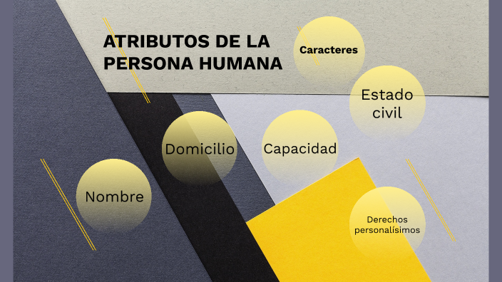 ATRIBUTOS DE LA PERSONA HUMANA by Micaela Tancredi on Prezi