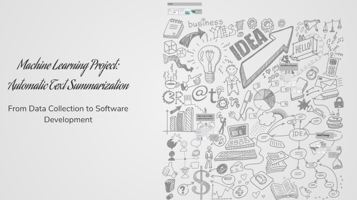 Machine Learning Project: Automatic Text Summarization by pro design am ...