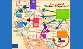 Westward Expansion Map With Cities