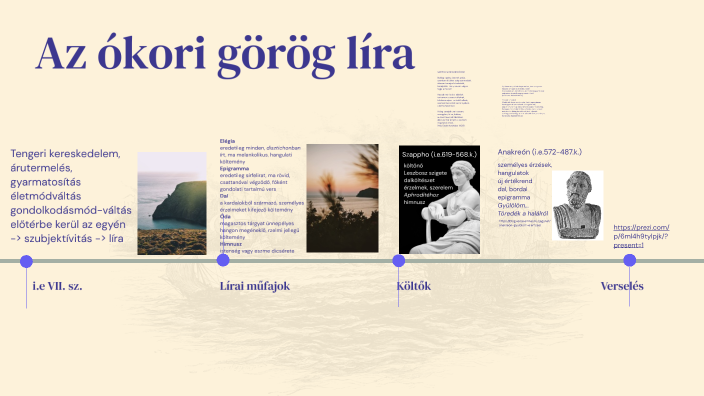 Az ókori görög líra by Bea Hargitai on Prezi