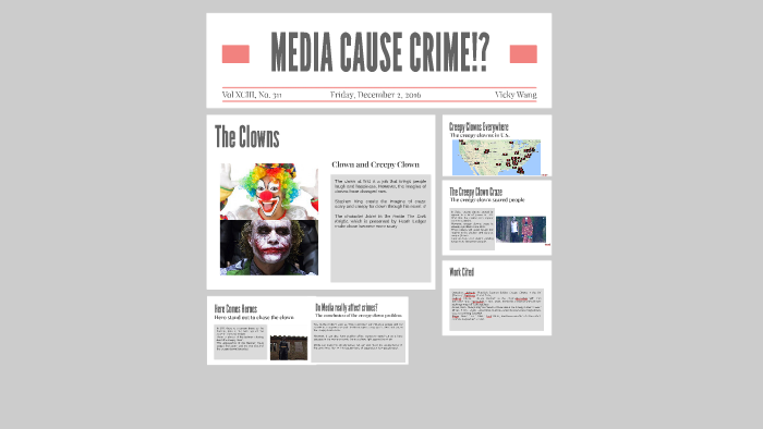 MEDIA CAUSE CRIME!? by on Prezi