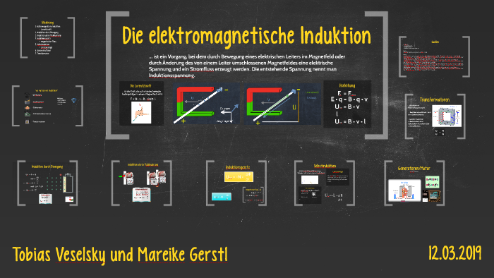 Die elektromagnetische Induktion by Projekt ghg on Prezi