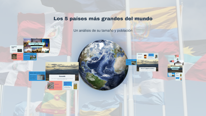 Los 5 países más grandes del mundo by STEPHANO JOSÉ BODERO COELLO on Prezi