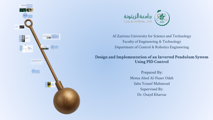 Design and Implementation of an Inverted Pendulum System Using PID ...