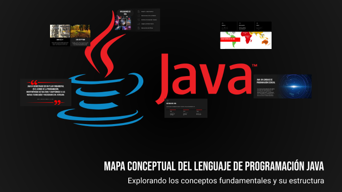 Mapa Conceptual del Lenguaje de Programación JAVA by Johana Chancusi on Prezi