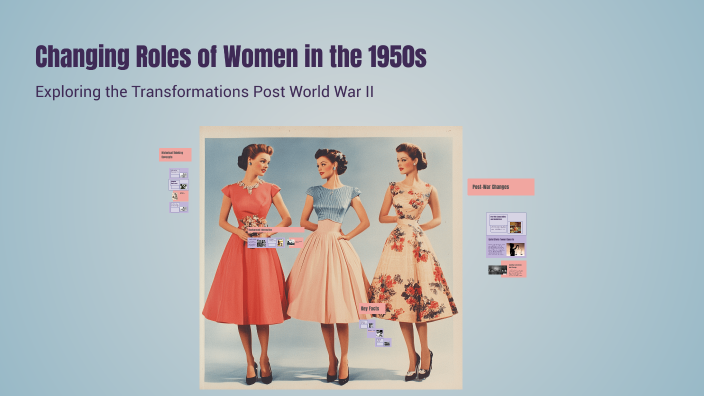 Changing Roles of Women in the 1950s by Malak Al-Mekhlafi on Prezi