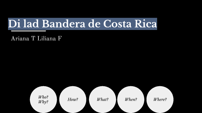 di la Bandera de Coasta Rica by Ariana Taylor on Prezi