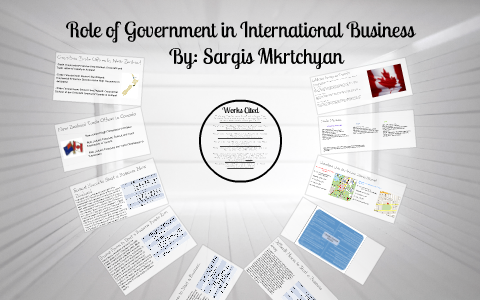 The Role of Government in International Business by Sargis Mkrtchyan on ...