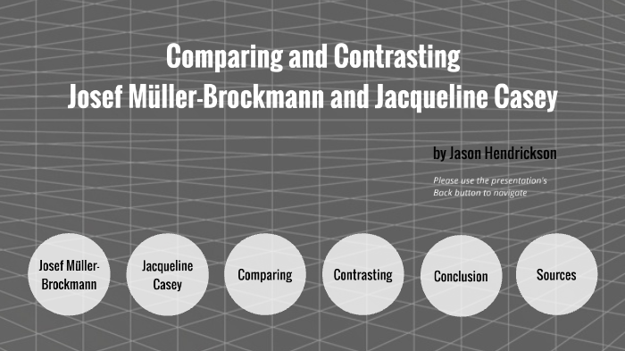 Comparing and Contrasting Josef Müller-Brockmann and Jacqueline Casey ...