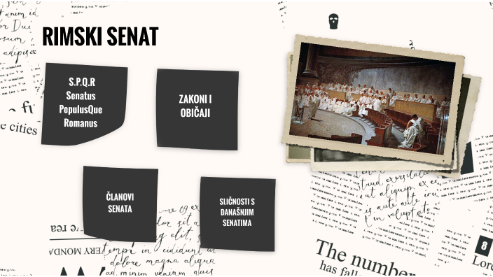 Senat i rimski narod by Maura Starcevic on Prezi