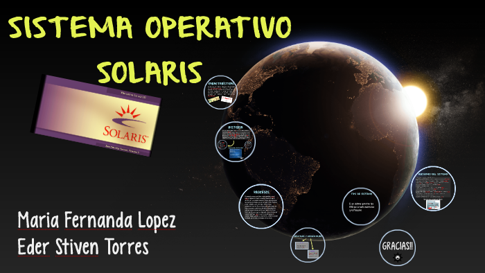 SISTEMA OPERATIVO SOLARIS by Carol E. Segura on Prezi