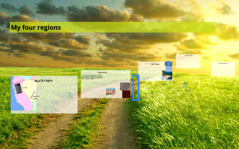 Map of All 4 Regions by on Prezi