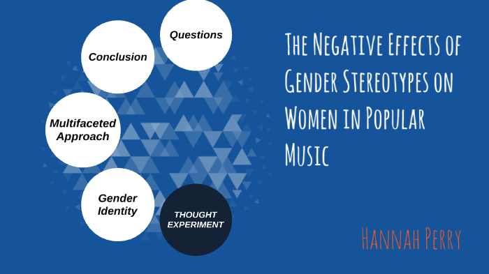 The Negative Effects of Gender Stereotypes on Female Performers in ...