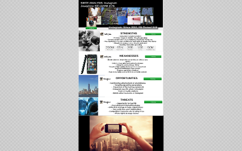 SWOT ANALYSIS: Instagram by Josephine Hill on Prezi