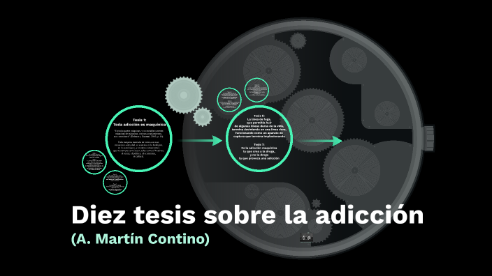 Diez tesis sobre la adicción by Martín Contino on Prezi