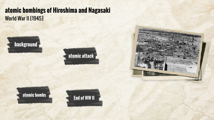 atomic bombings of Hiroshima and Nagasaki World War II [1945] by Emil ...