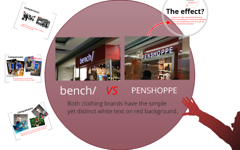 Penshoppe VS. Bench by Joreen Navarro on Prezi