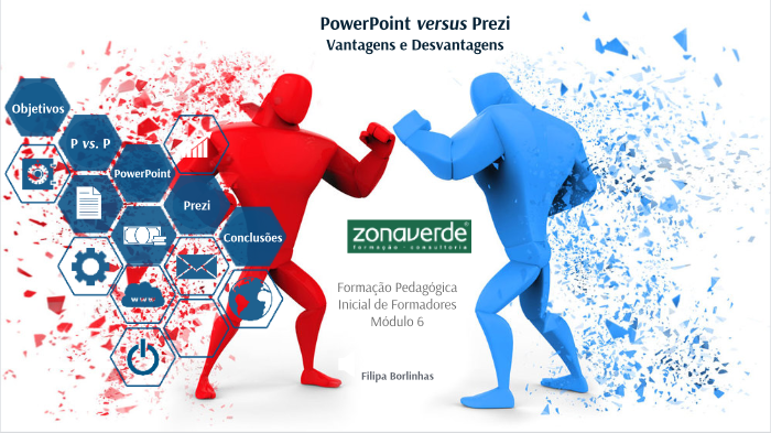 PowerPoint versus Prezi - Vantagens e Desvantagens by Filipa Borlinhas ...