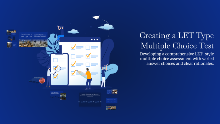 Creating a LET Type Multiple Choice Test by allan taupa on Prezi