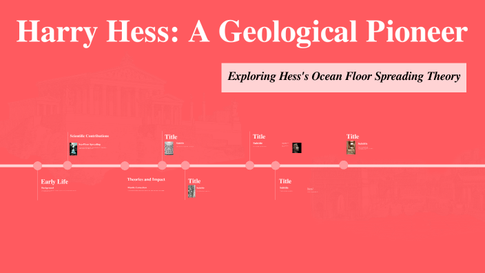 Harry Hess: A Geological Pioneer by Sam Wilson on Prezi