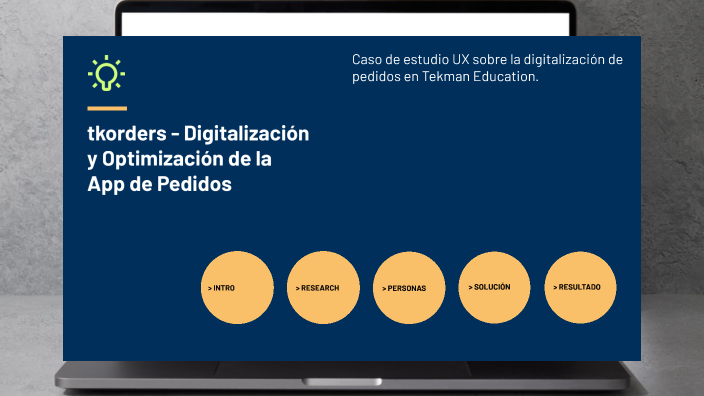 tkorders - Digitalización y Optimización de la App de Pedidos by Cris ...