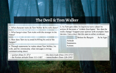 The Devil & Tom Walker by ali s on Prezi