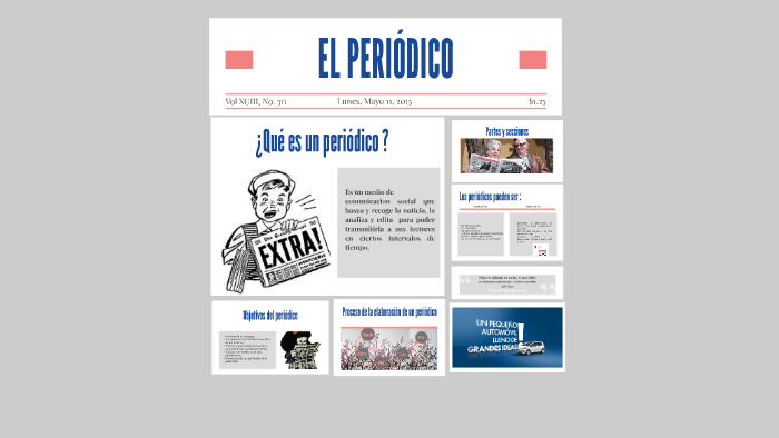 ¿Qué es un periódico ? by jenny madariaga on Prezi