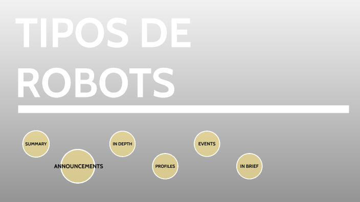 tipos de robots by vale lopez on Prezi