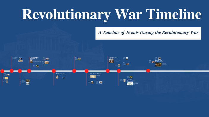 Revolutionary War Timeline by Jeffrey Vieira on Prezi