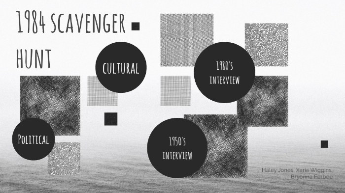 1984 scavenger hunt by HALEY JONES on Prezi