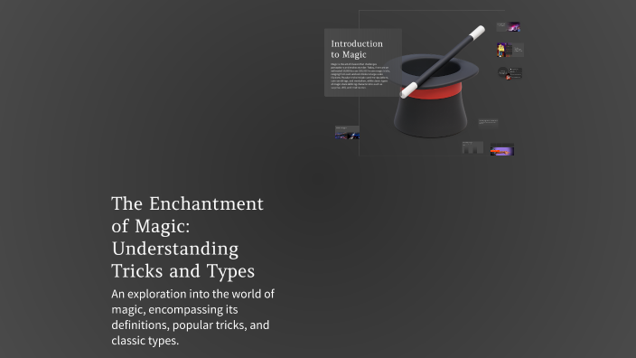 The Enchantment of Magic: Understanding Tricks and Types by Charlotte ...