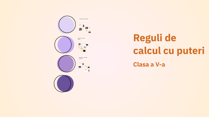 Reguli de calcul cu puteri by Monica-Elena Porumb on Prezi