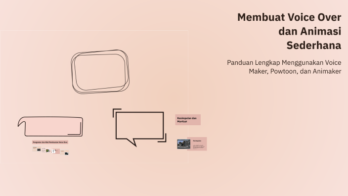 Membuat Voice Over dan Animasi Sederhana by tsamara salma shakila on Prezi