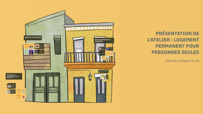 PRÉSENTATION DE L'ATELIER : LOGEMENT PERMANENT POUR PERSONNES SEULES by ...