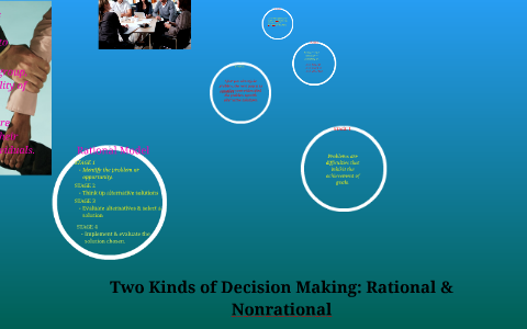 Two Kinds of Decision Making: Rational & Nonrational by Ashley Moore on ...