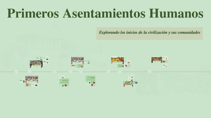 Primeros Asentamientos Humanos by Erkinova Shohista on Prezi
