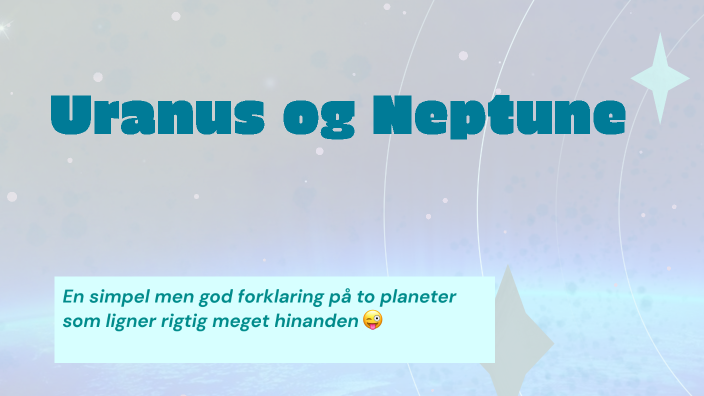 Uranus and Neptune by Marvel 123 on Prezi