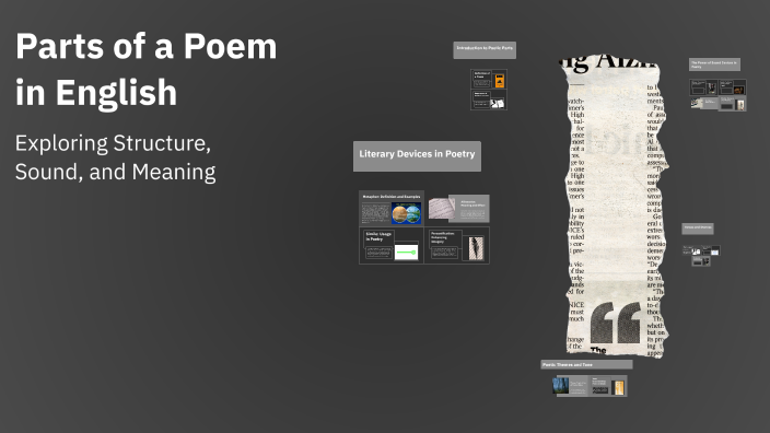Parts of a Poem in English by Matias Ambriz on Prezi