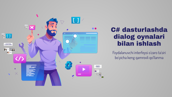 Working with Dialog Boxes in C# Programming Language by Saidqosim ...