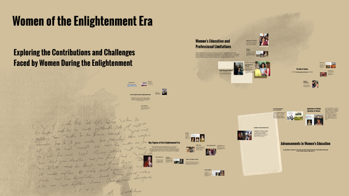 Women of the Enlightenment Era by Hannah Graser on Prezi