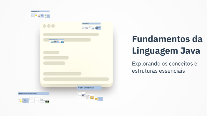 Fundamentos da Linguagem Java by Bruna Veiga on Prezi