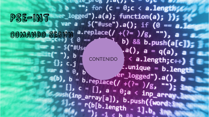 Algoritmos Comando Segun Pseint by Katheryn Elizabeth on Prezi
