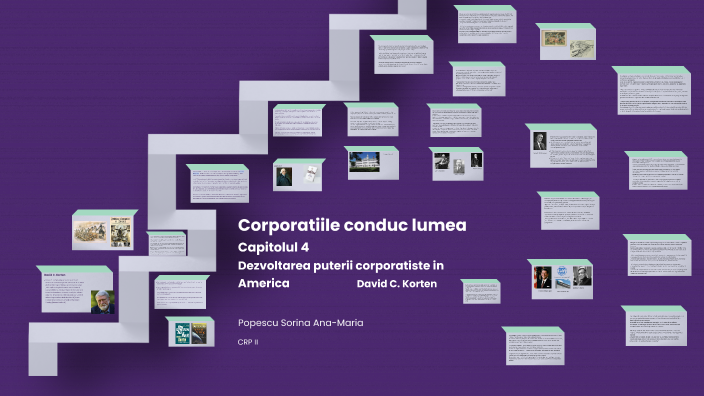 Corporatiile conduc lumea Capitolul 4 Dezvoltarea puterii corporatiste ...