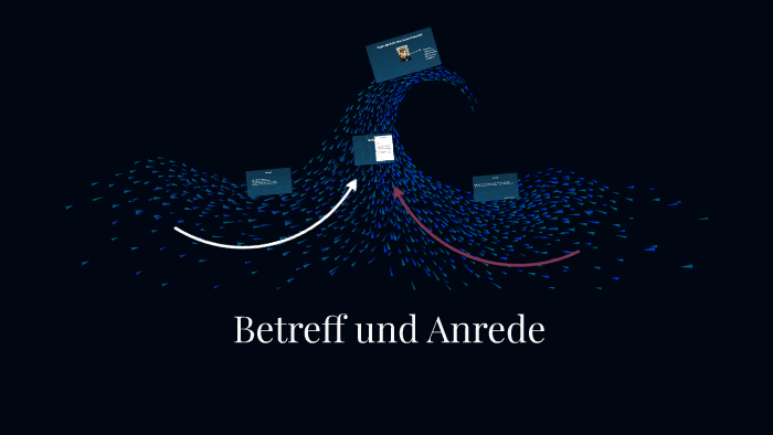 Betreff und Anrede by alex keß on Prezi