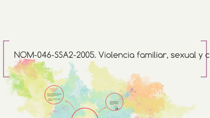 NOM-046-SSA2-2005. Violencia familiar, sexual y contra las m by estefania fiscal simental on Prezi