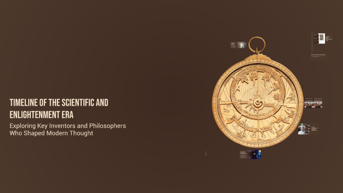 Timeline of the Scientific and Enlightenment Era by Bzo on Prezi
